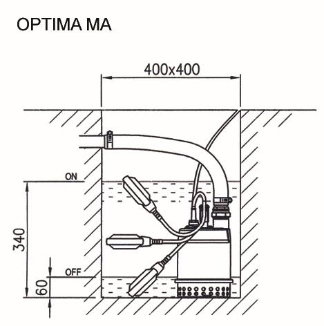EBARA OPTIMA MA Schmutzwasserpumpe ab € 210,39 | Gemgate GmbH
